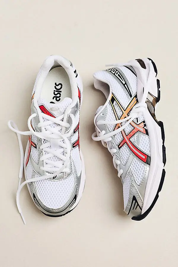 Asics Gel-1130 Sneakers - White/red Snapper