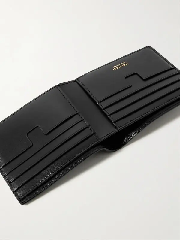 TOM FORD Croc-effect Leather Billfold Wallet