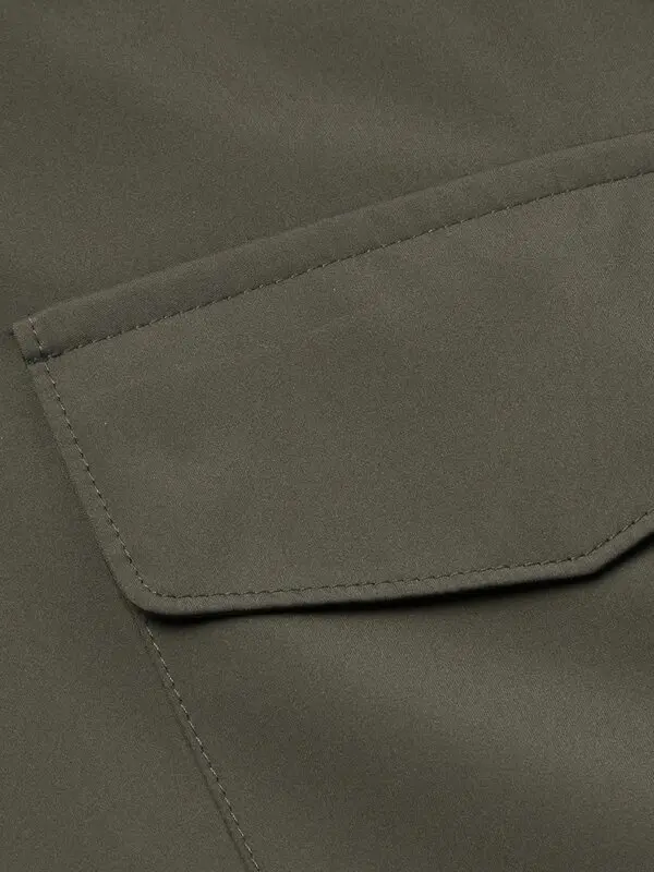Loro Piana Traveller Windmate Shell Hooded Jacket - Green
