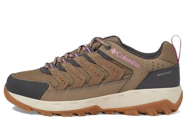 Columbia Strata Trail Low Waterproof Hiking Shoes - Brown