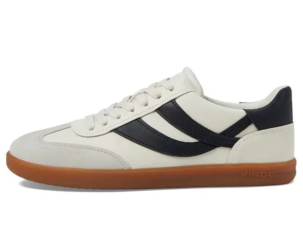 Vince Oasis Leather Sneakers - Gold