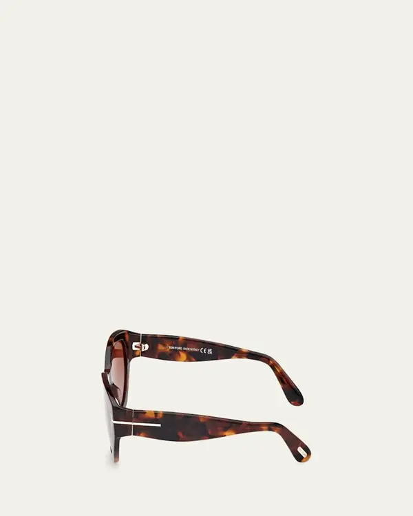 TOM FORD Signature T Cat-eye Sunglasses