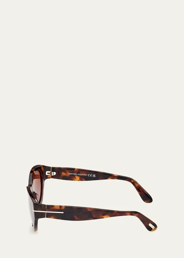 TOM FORD Signature T Cat-eye Sunglasses