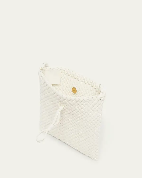 Bottega Veneta Intrecciato Leather Pouch Bag
