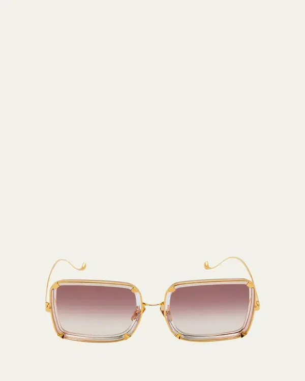 Anna-Karin Karlsson White Moon Sunglasses - Pink