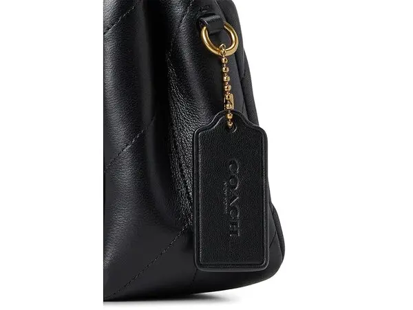 COACH Quilted Nappa Leather Tabby Shoulder Bag 26 - Black