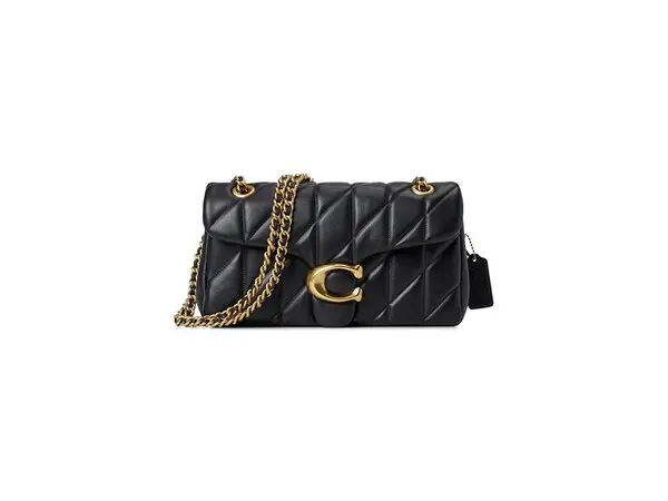 COACH Quilted Nappa Leather Tabby Shoulder Bag 26 - Black