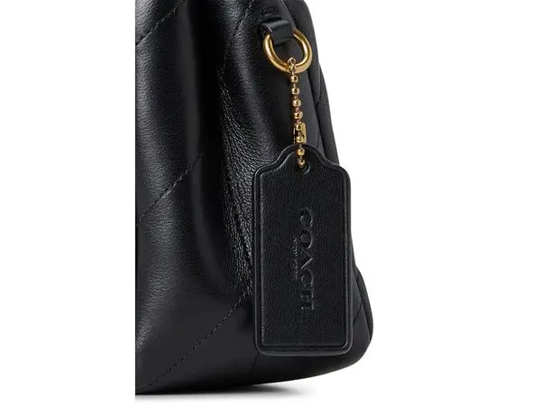 COACH Quilted Nappa Leather Tabby Shoulder Bag 26 - Black
