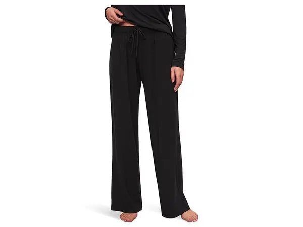 Eberjey Gisele Everyday Straight Leg Pants - Black