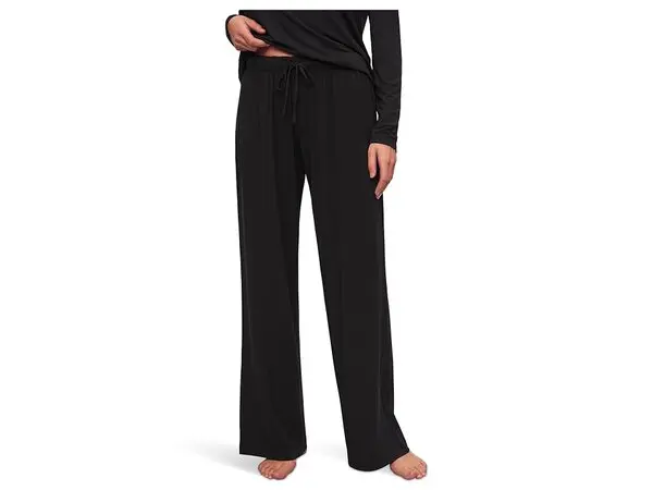 Eberjey Gisele Everyday Straight Leg Pants - Black