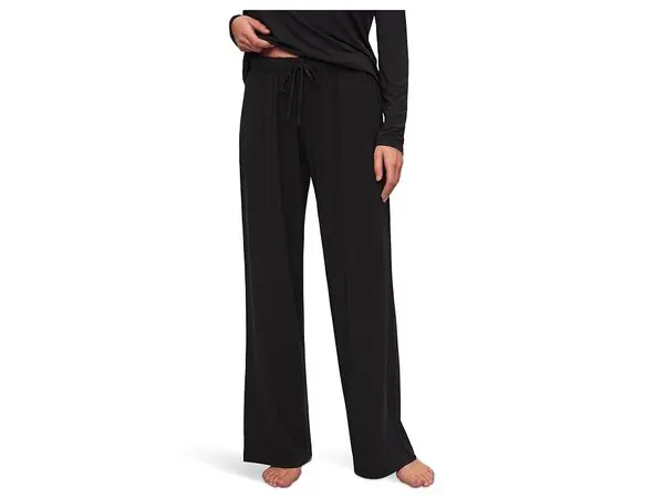 Eberjey Gisele Everyday Straight Leg Pants - Black