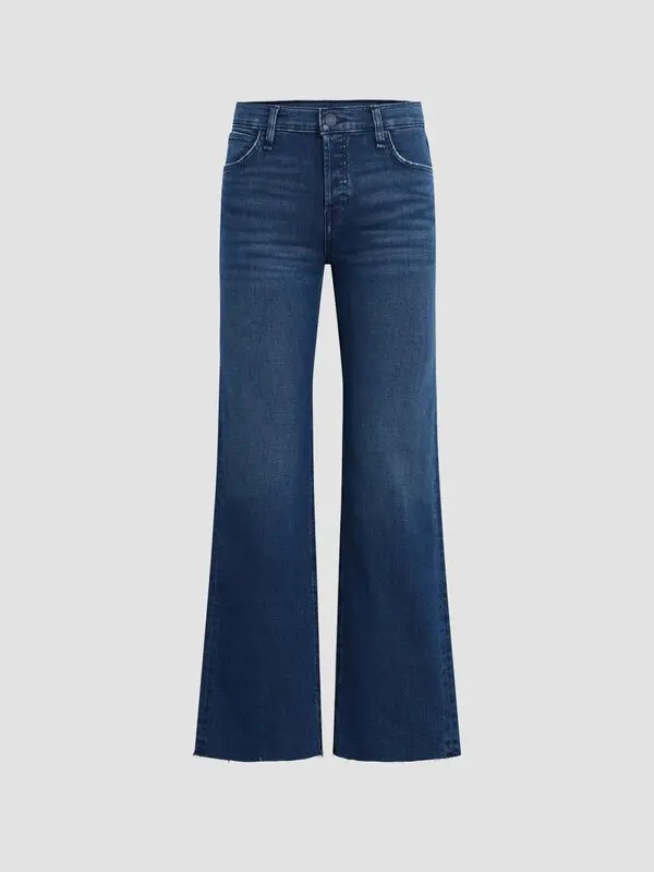 Hudson Jeans Petite Rosie High-rise Wide-leg Jeans