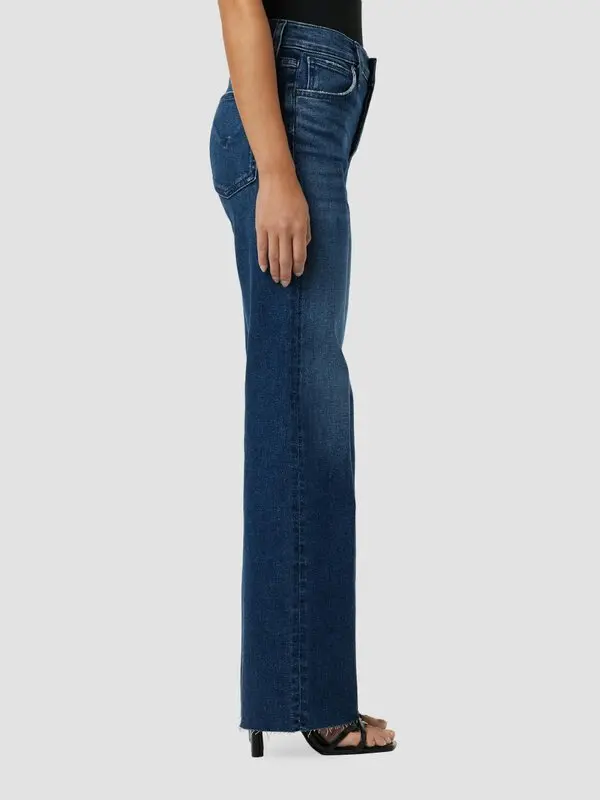 Hudson Jeans Petite Rosie High-rise Wide-leg Jeans