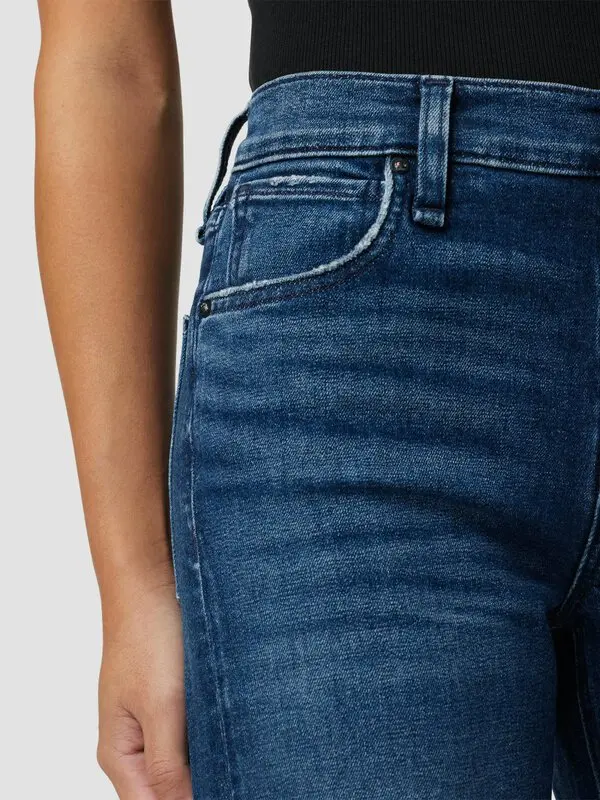 Hudson Jeans Petite Rosie High-rise Wide-leg Jeans