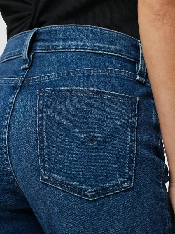 Hudson Jeans Petite Rosie High-rise Wide-leg Jeans