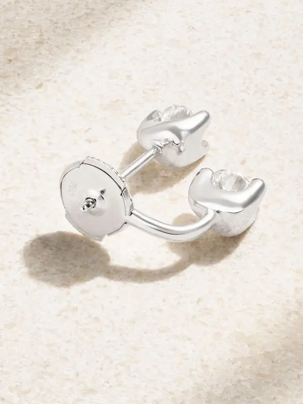 ANITA KO Orbit 18-karat White Diamond Single Earring