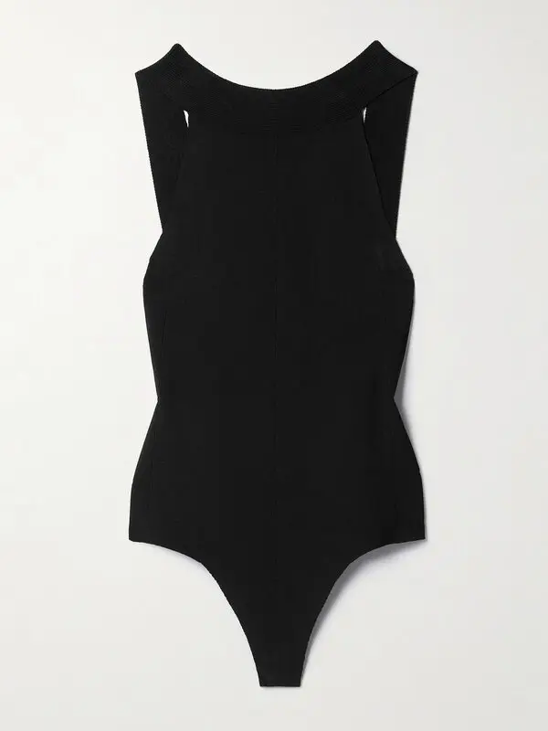 Khaite Campagna Open-back Thong Bodysuit