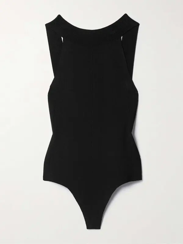 Khaite Campagna Open-back Thong Bodysuit
