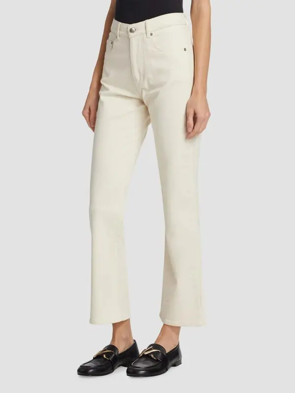 Proenza Schouler Jasper Stretch Mid-rise Jeans