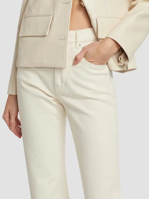 Proenza Schouler Jasper Stretch Mid-rise Jeans