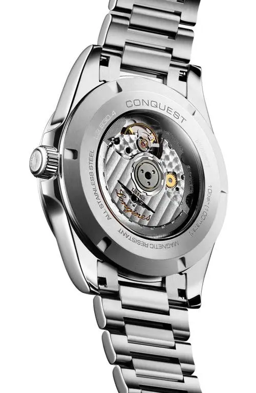 LONGINES Conquest Automatic Bracelet Watch - Green