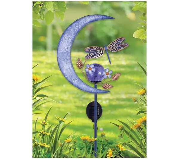 SUNSET VISTA DESIGNS Moon Solar Stake