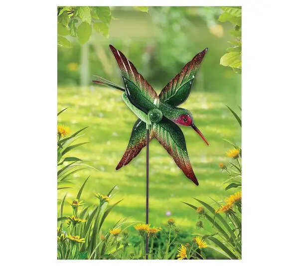 SUNSET VISTA DESIGNS Hummingbird Spinner Stakes