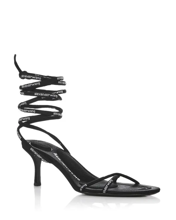ネット販売好調 alexanderwang Helix 105 ブラック ハイヒールサンダル