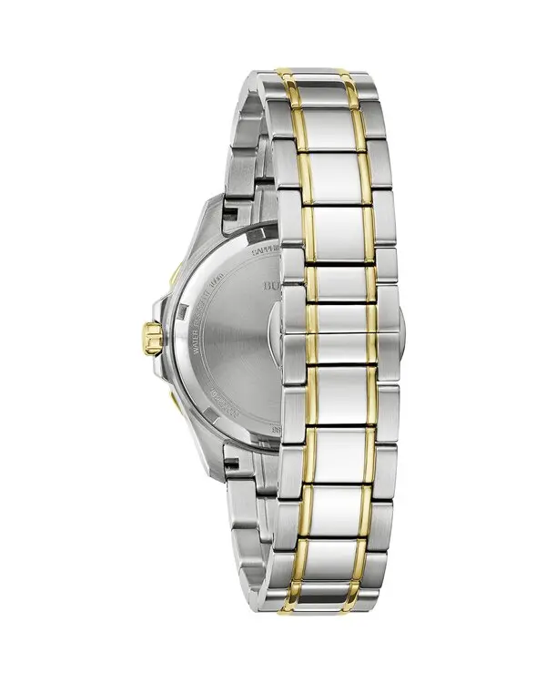 Bulova Marine Star Watch, 36mm - Silver