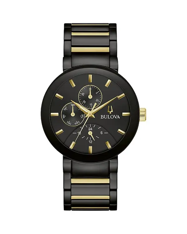 Bulova Modern Futuro 40mm Watch - Black/two-tone