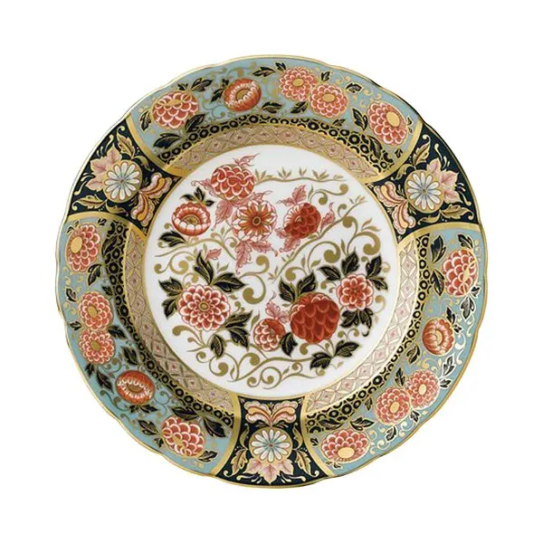 ROYAL CROWN DERBY Imari Accent Plate Riverside Park - Multi