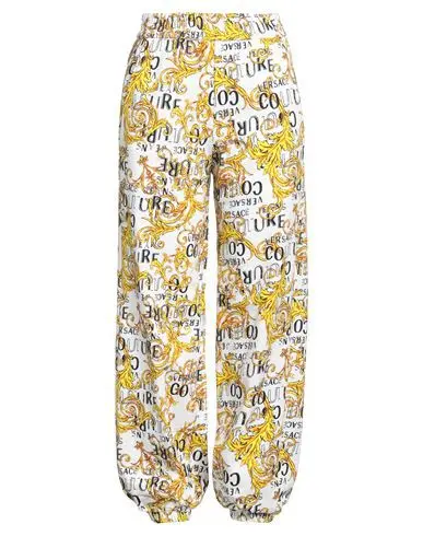 Versace Cotton Track Pants With Paisley Print