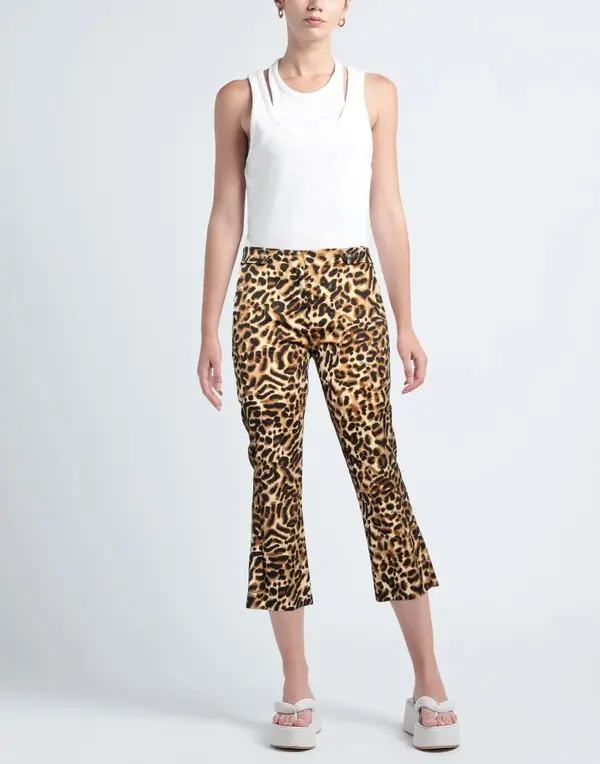 Just Cavalli Flared Leopard-print Pants