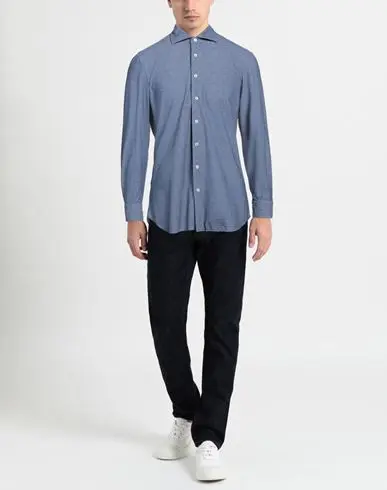 LARDINI Shirt Size Nylon, Elastane