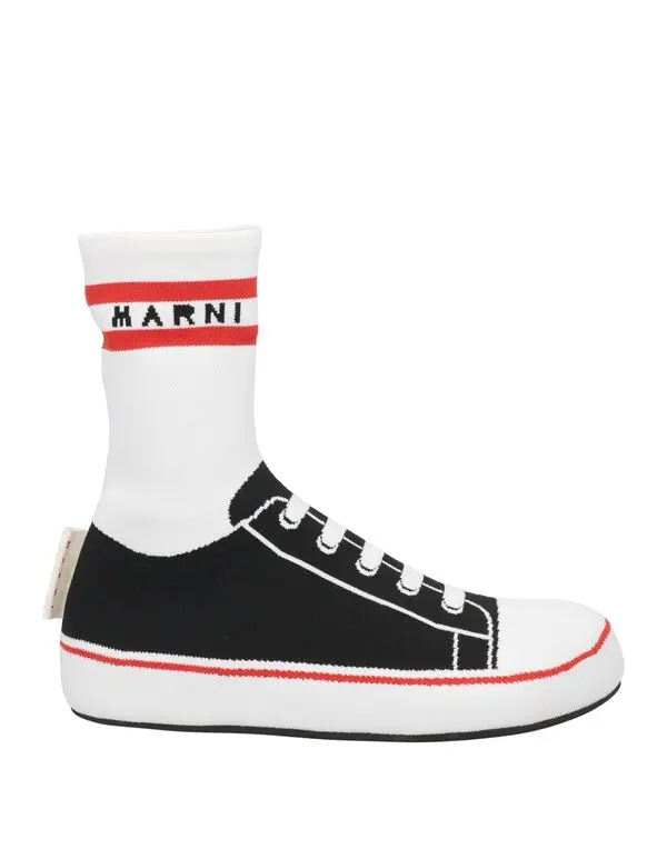 Marni Textile Ankle Sock Boots - Black