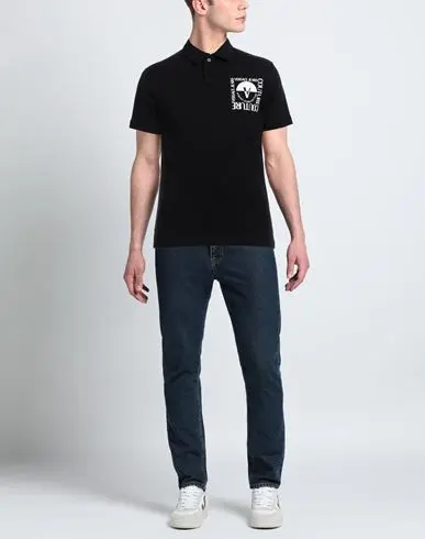 Versace Polo Shirt Size Cotton, Elastane