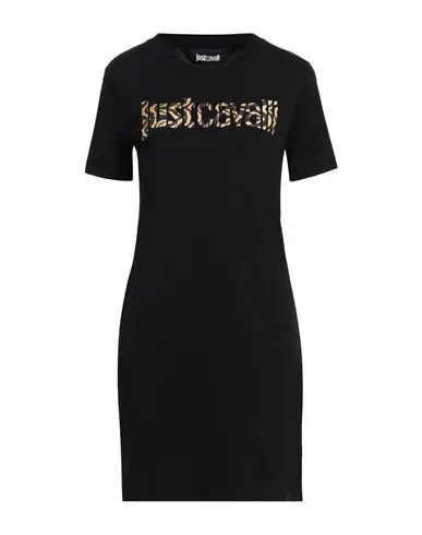 Just Cavalli Mini T-shirt Dress - Black