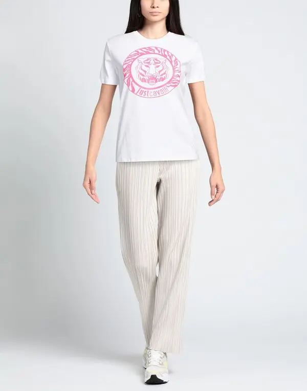 Just Cavalli Logo-print T-shirt - White