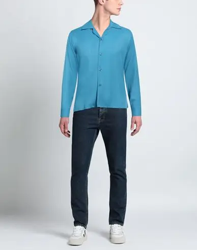 Sandro Shirt Size Viscose - Blue