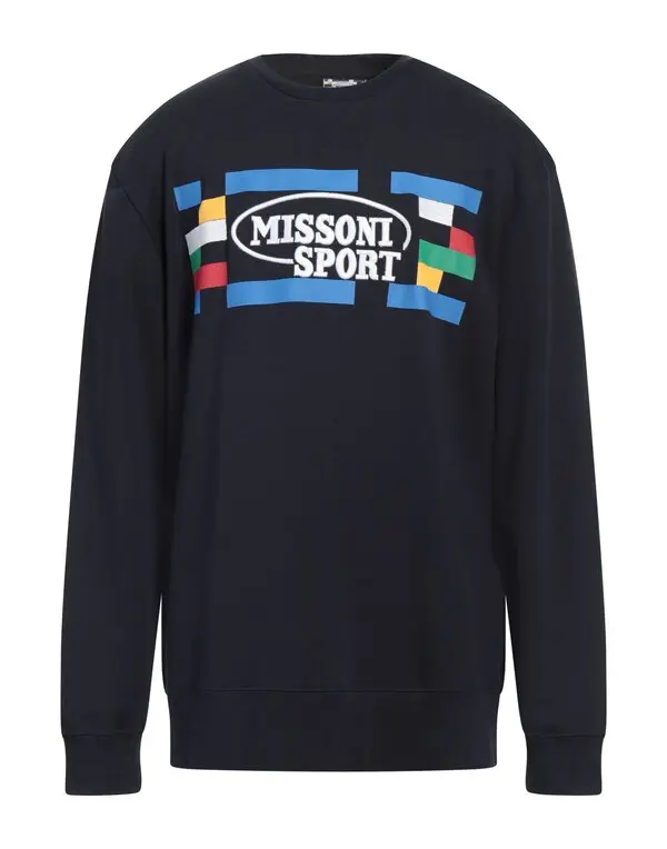 Missoni Cotton Sweatshirt - Blue