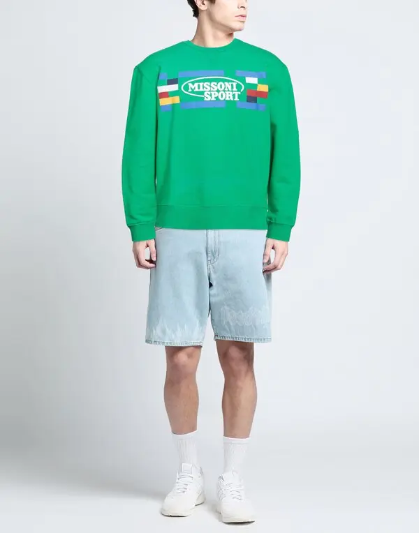 Missoni Cotton Sweatshirt - Green
