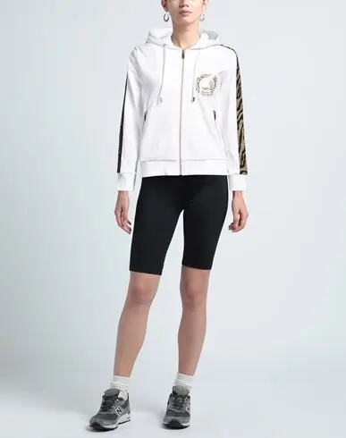 Just Cavalli Cotton Blend French Terry Sweatshirt