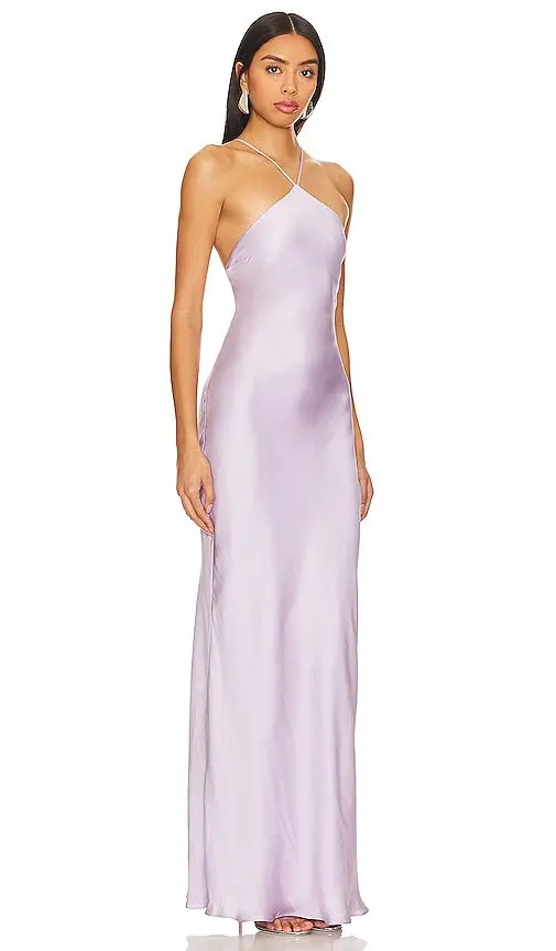 Line & Dot Kira Maxi Dress - Lilac