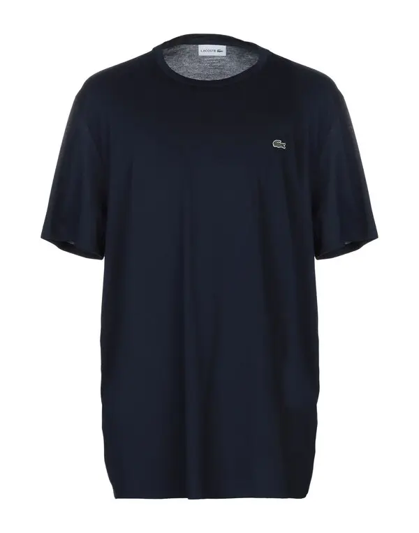 Lacoste T-shirt Size Pima Cotton - Blue