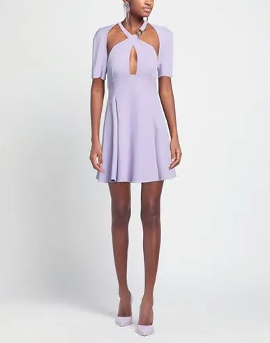 Just Cavalli Mini Dress In Polyester And Elastane
