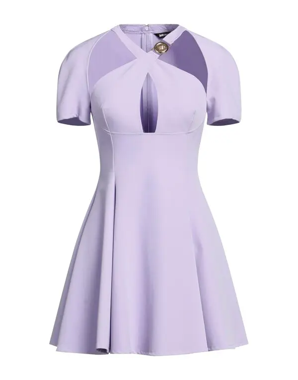 Just Cavalli Mini Dress In Polyester And Elastane
