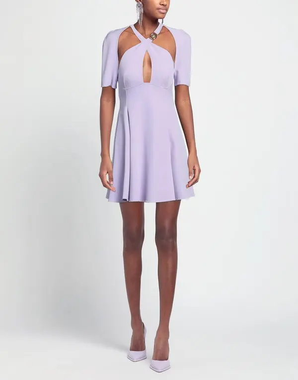Just Cavalli Mini Dress In Polyester And Elastane