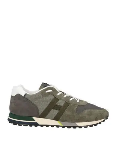 Hogan Military Leather Sneakers - Green