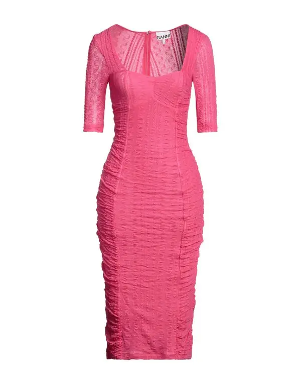 ganni bodycon dress Villa Blvd Panel Cut Bodycon Dress