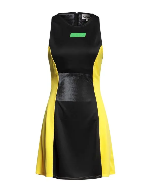 GANNI Mini Flared Dress